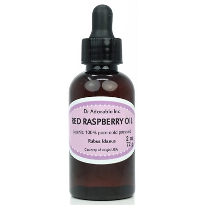 ORGANIC UNREFINED RED RASPBERRY SEED OIL 100% PURE NATURAL OIL 1 oz - 7 ...
