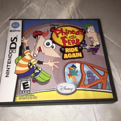 Phineas and Ferb: Ride Again (Nintendo DS, 2010) Complete and Tested ...