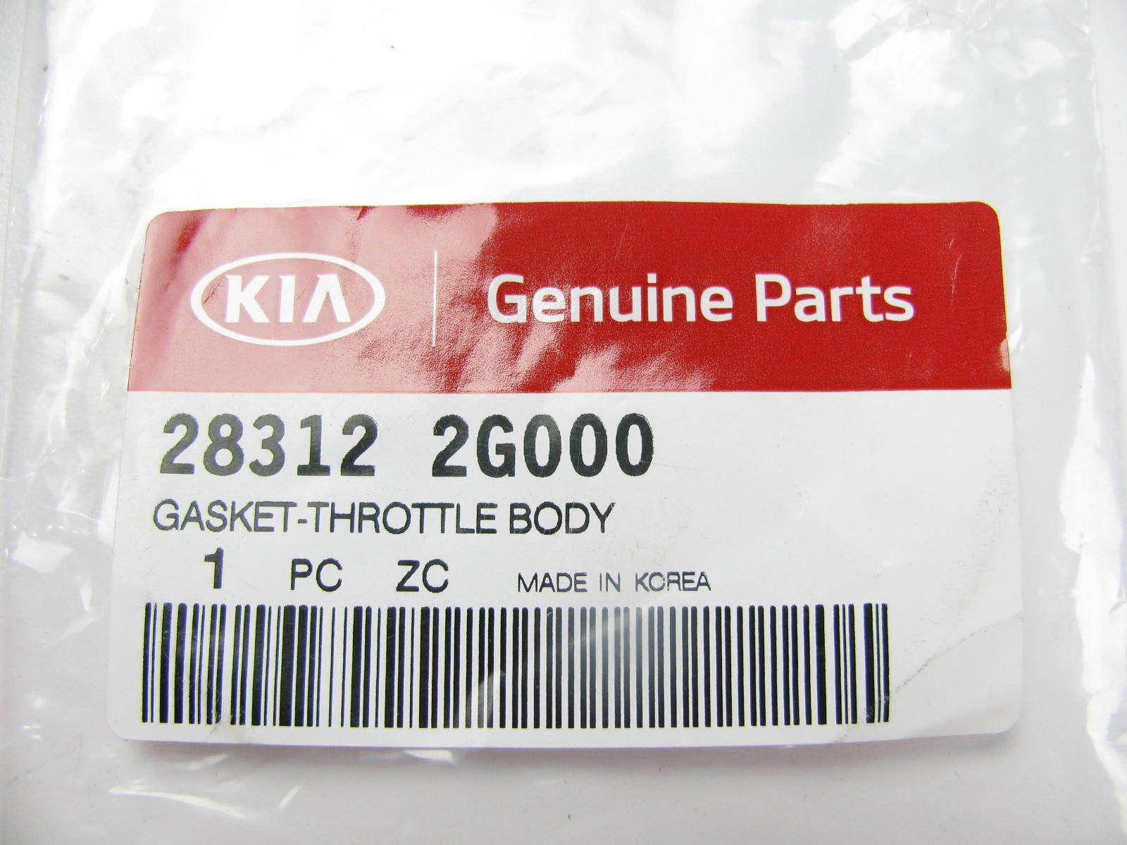 New OEM Throttle Body Gasket 2.4L For 10-13 Forte, 11-13 Tucson ...