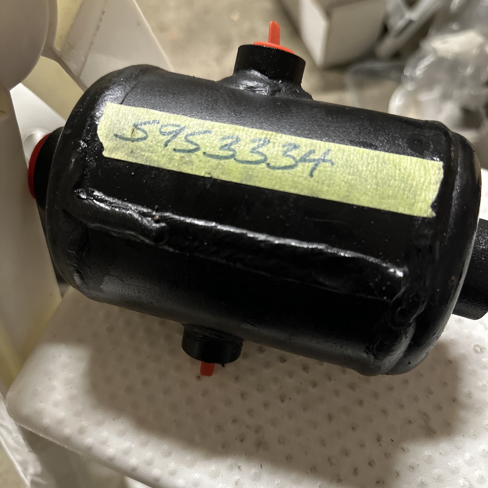 JWP Muffler Tank Max W.P. 150PSI FMVSS 121 210410 PU8 P/N 5953334 for ...