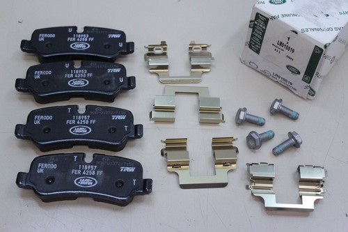 4x ORIG LAND ROVER Discovery4 Range Rover 3 brake pads set rear ...