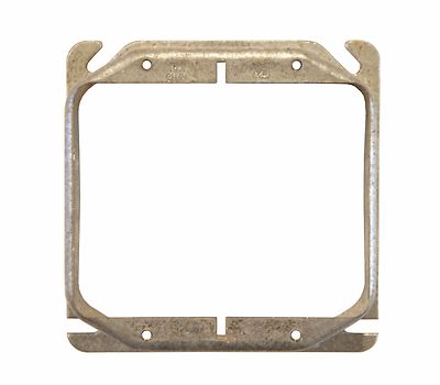 Hubbell RACO plaster ring 778 1/2" Raised 4" 5.5 CU.IN. Square Box | eBay