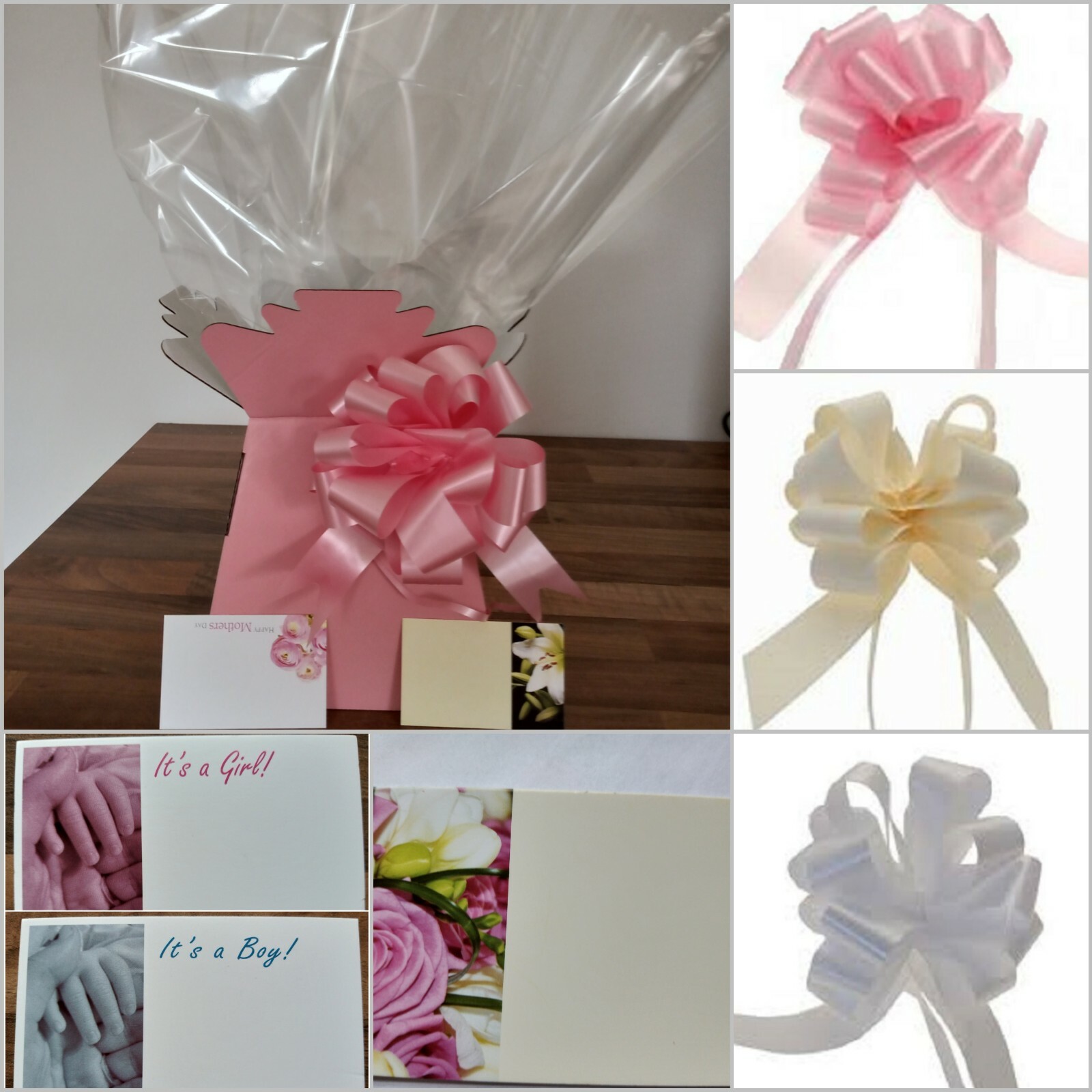 flower box TRANSPORTER CELLOPHANE WRAP WEDDING ANNIVERSARY FLOWERS ...