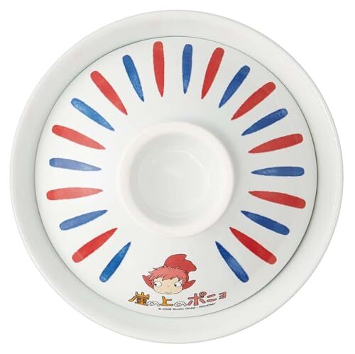 Ponyo Studio Ghibli Ceramic Ramen Bowl with Lid, Microwave Safe Japan ...