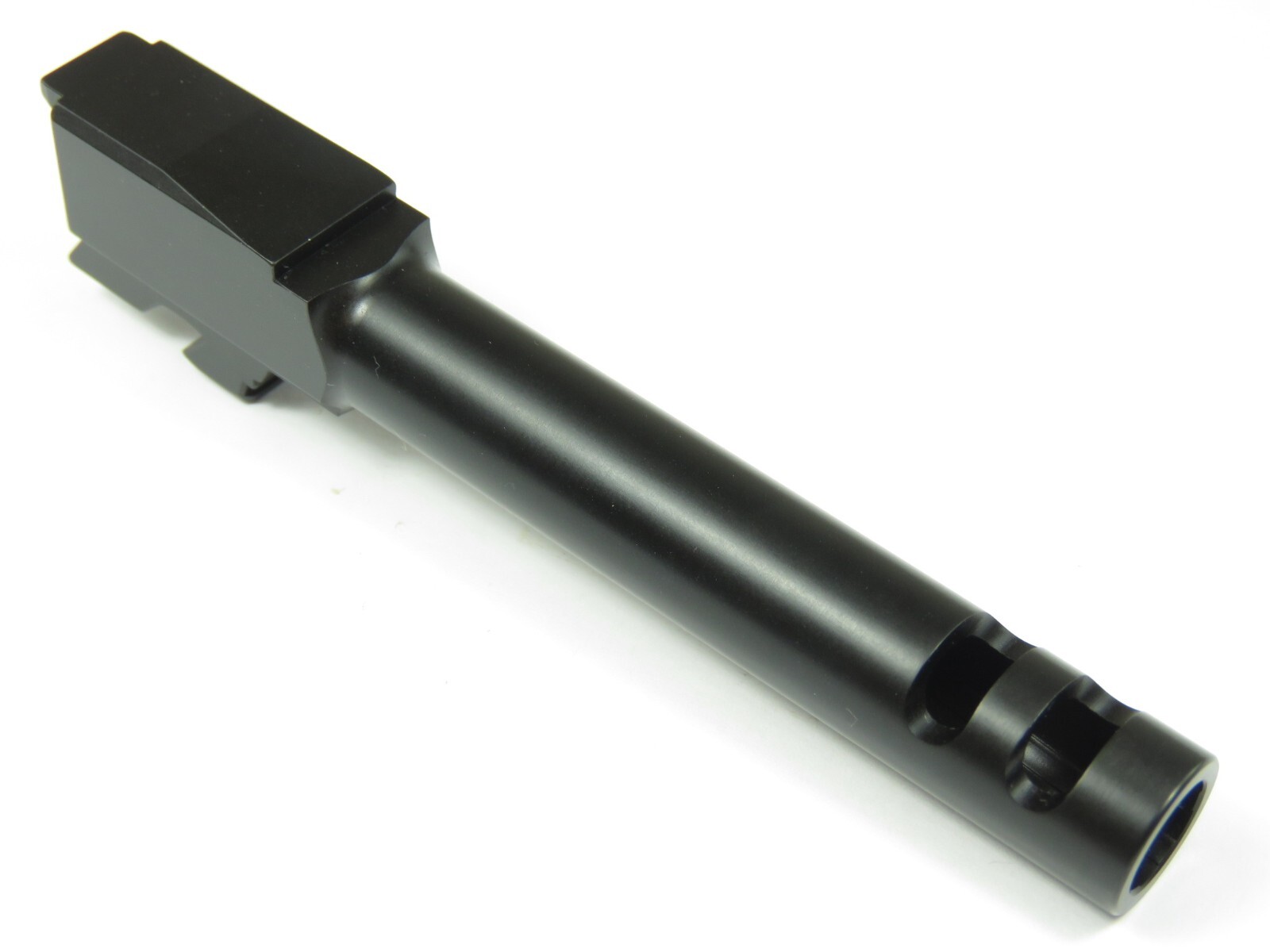 New 9mm Black Stainless Barrel for Glock 43 G43 43X EXTENDED PORTED 4. ...