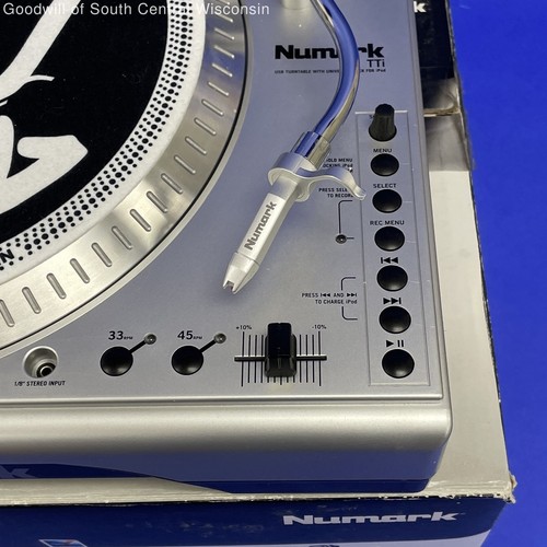 Numark TTi USB Turntable With Universal Dock For iPod w/Orig. Box ...