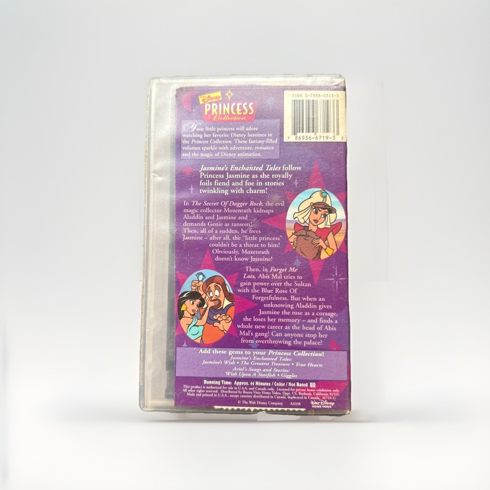 Disney Princess Collection Jasmine’s Enchanted Tales VHS Stop & Shop ...