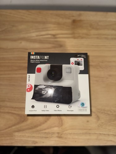 Brand-new InstaPrint Black & White Instant Print Digital Camera | eBay