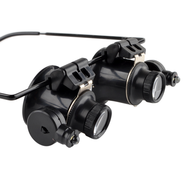 20x Jewelers Magnifier Magnifying Glasses Eyeglasses for Gold Diamond ...