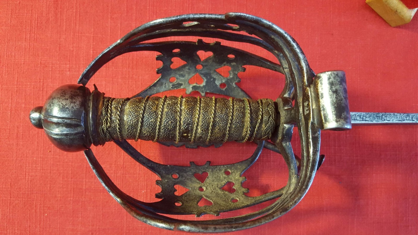 Fine And Rare Pre-Revolutionary Scottish Baskethilt Backsword Circa ...