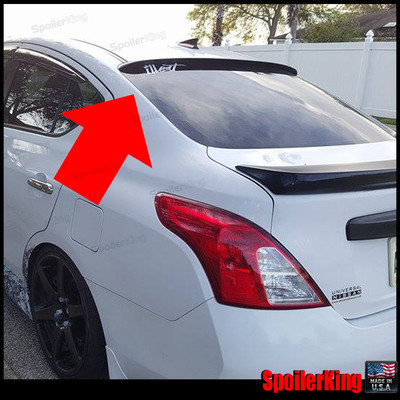 Rear Roof spoiler wing UNPAINTED Fits: Nissan Versa 2012-2019 284R | eBay