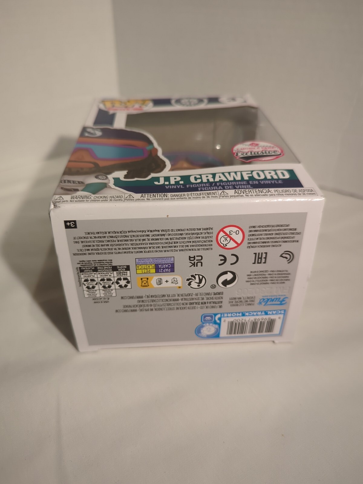 Funko Pop! Vinyl: J.P. Crawford - Seattle Mariners Baseball Club (Smb ...