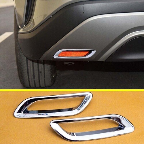 Chrome Car Rear Fog Light Lamp Cover Bumper Trim For 2023-2024 Lexus RX ...