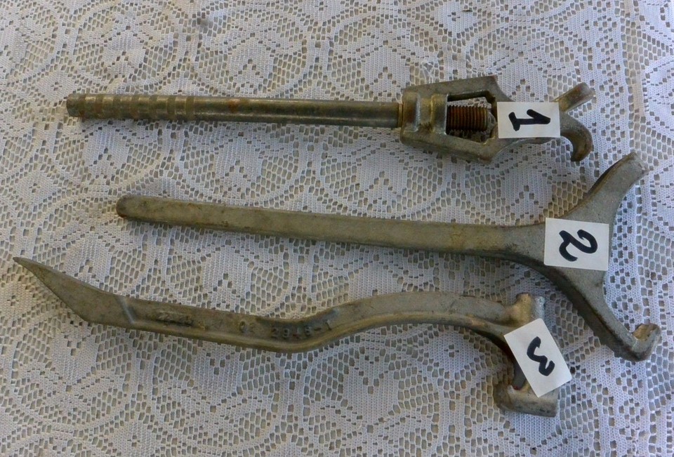 1 Firefighter Adjustable Fire Hydrant Wrench/Spanner wrench. (selected ...