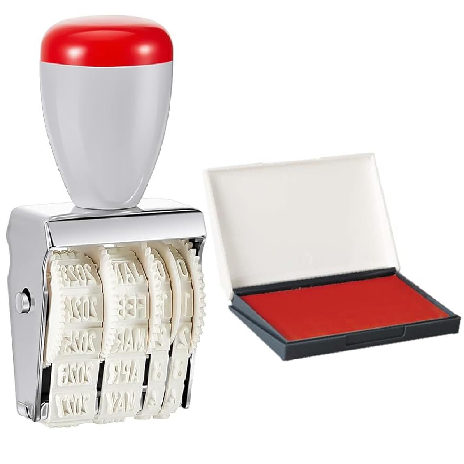 1.25" Rubber Stamp Line Dater Date Stamp Office Stamp Rotating Stamp 0. ...