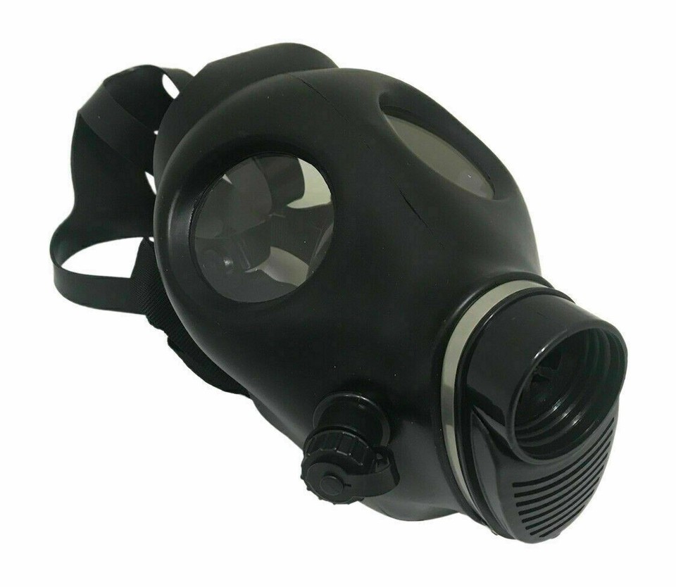 Kyng Tactical Israeli 4-PACK Respirator Gas Mask w/ Sealed 40mm Filter ...