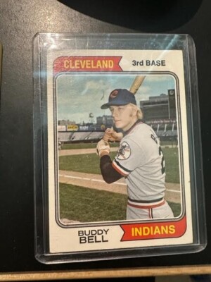 1974 Topps Buddy Bell #257 Cleveland Indians | eBay
