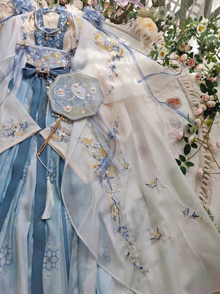 Women Hanfu Dress Women Ancient Chinese Traditional Embroidery Hanfu | eBay