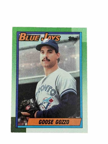 Brand New: Vintage 1990 topps Goose Gozzo Toronto Blue Jays Rookie ...