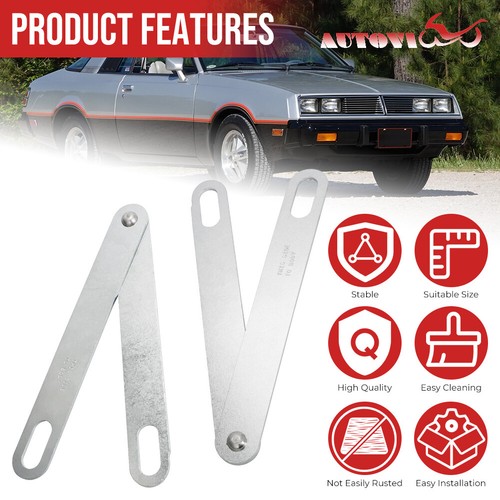 2PCS Tailgate Hinge Straps For 1972-1980 Dodge Chrysler Truck Pickup ...