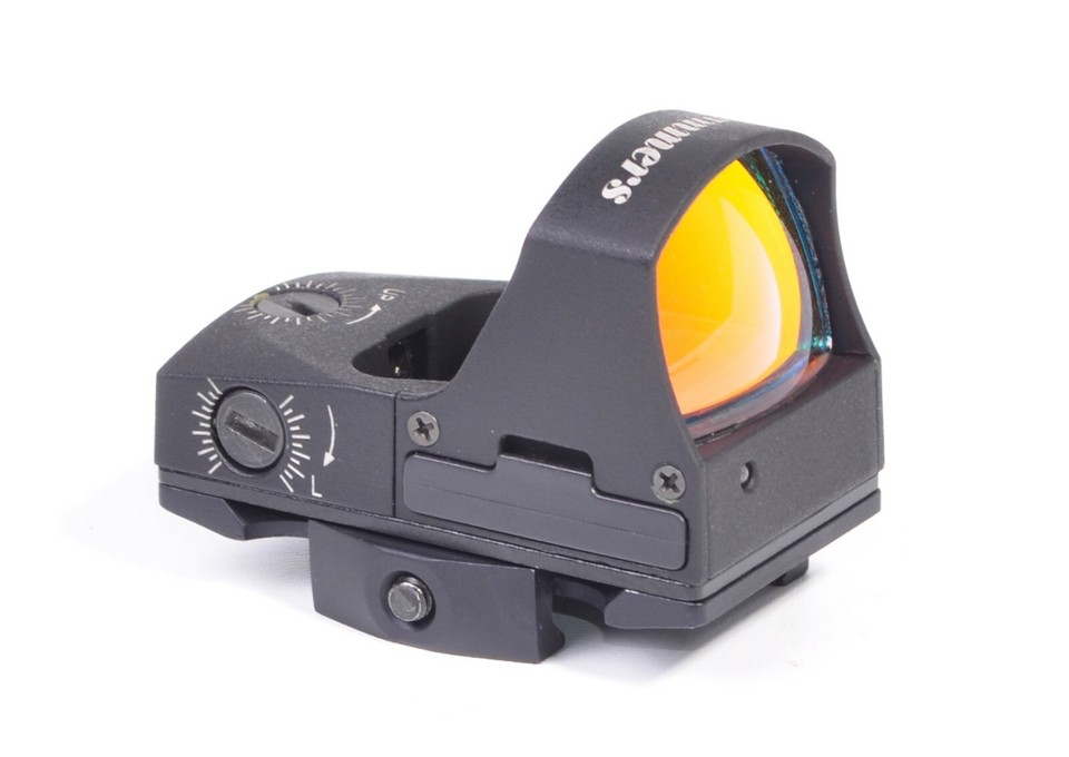 Mini Reflex MRS Red Dot Sight w/ Mount for Ruger Mark 22 I II III 1 2 3 ...