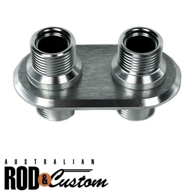 Through Firewall Heater Bulkhead Fitting Billet Alloy Bulk Head Suit ...