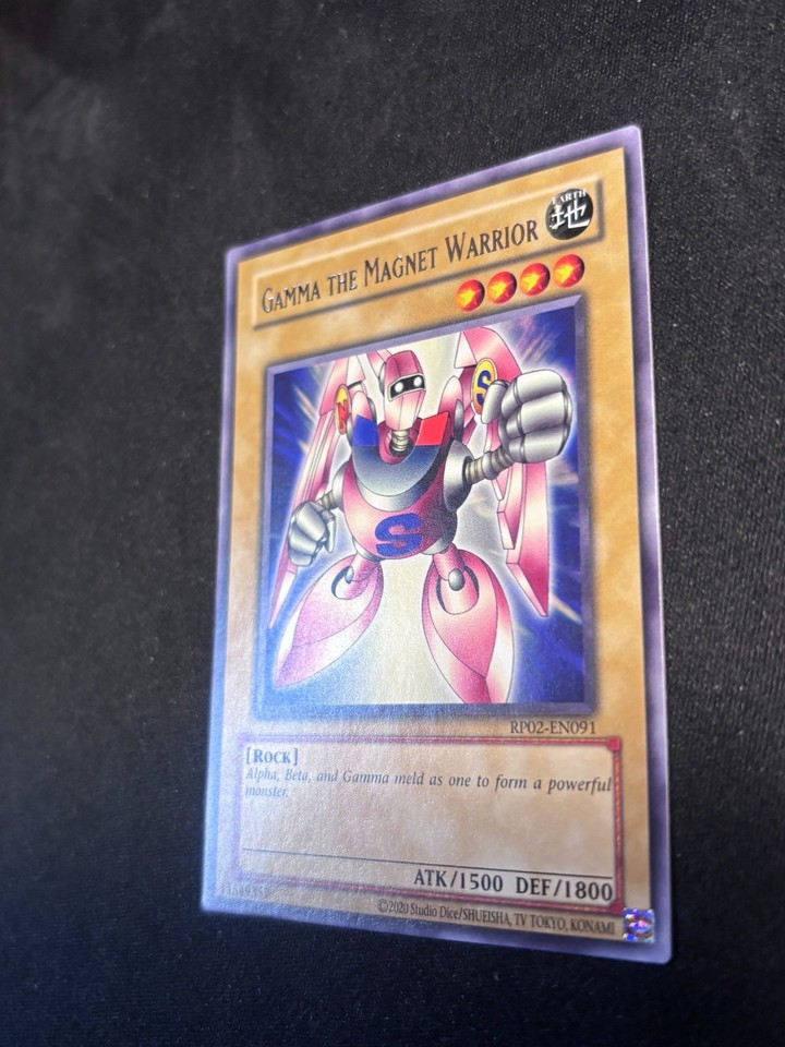 Gamma The Magnet Warrior RP02-EN091 Retro Pack 2 (2020 Date Reprint ...