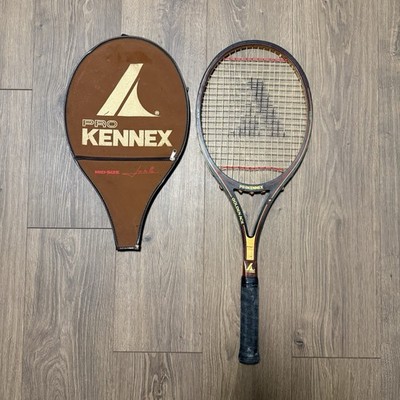Vtg PRO KENNEX GOLDEN ACE MidSize Tennis Racquet JOSÉ LUIS CLERC ...