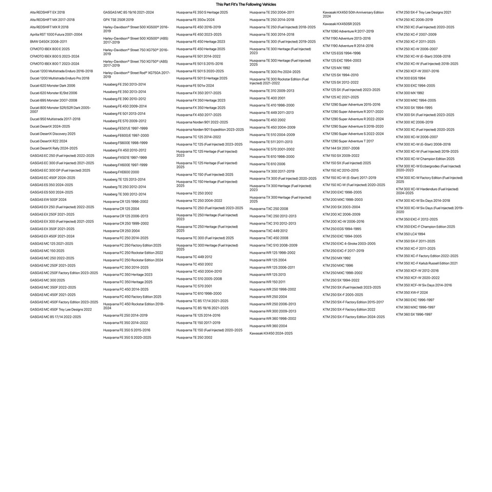 Tusk Brake Pad - Sintered Metal Front For HUSQVARNA TXC 450 2008 | eBay