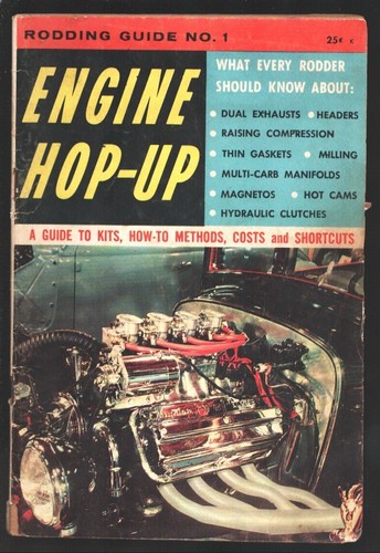 Engine Hop-Up #1 4/1958-First issue-Rodding Guide #1-Dual exhausts ...