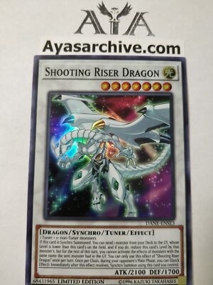 Shooting Riser Dragon - DANE-ENSE3 - Super Rare - Limited Edition NM ...