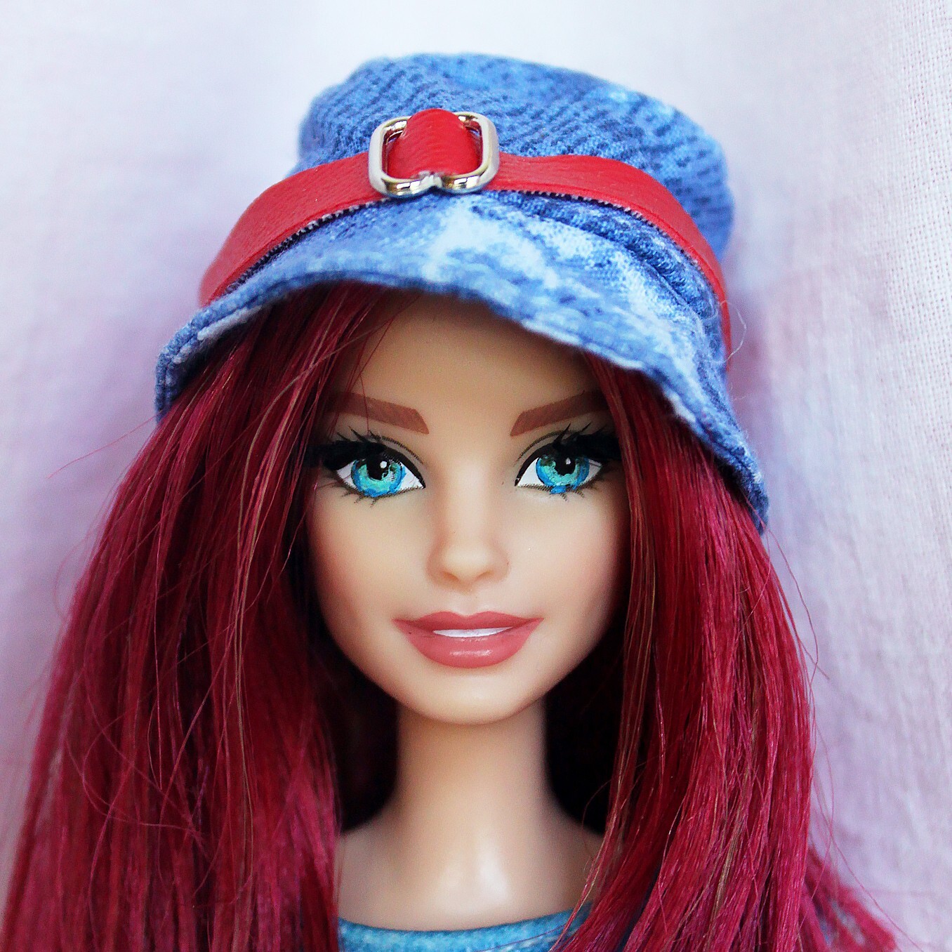 Barbie Doll Rooted Handmade Lashes Repainted Eyes Haircut in Unique ...