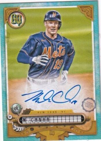 2022 Topps Gypsy Queen - Gypsy Queen Autographs Mark Canha #GQA-KR Blue ...