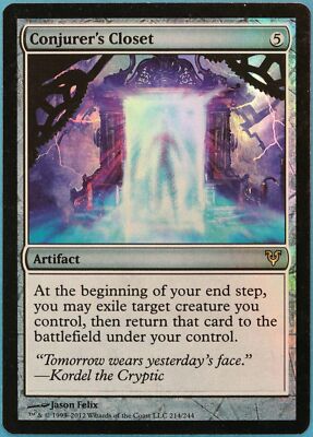 MTG Conjurer's Closet FOIL Avacyn Restored LP Artifact Rare | eBay ...