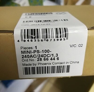 1 pcs Phoenix Contact 2866446 MINI-PS-100-240AC/24DC/1.3 | eBay