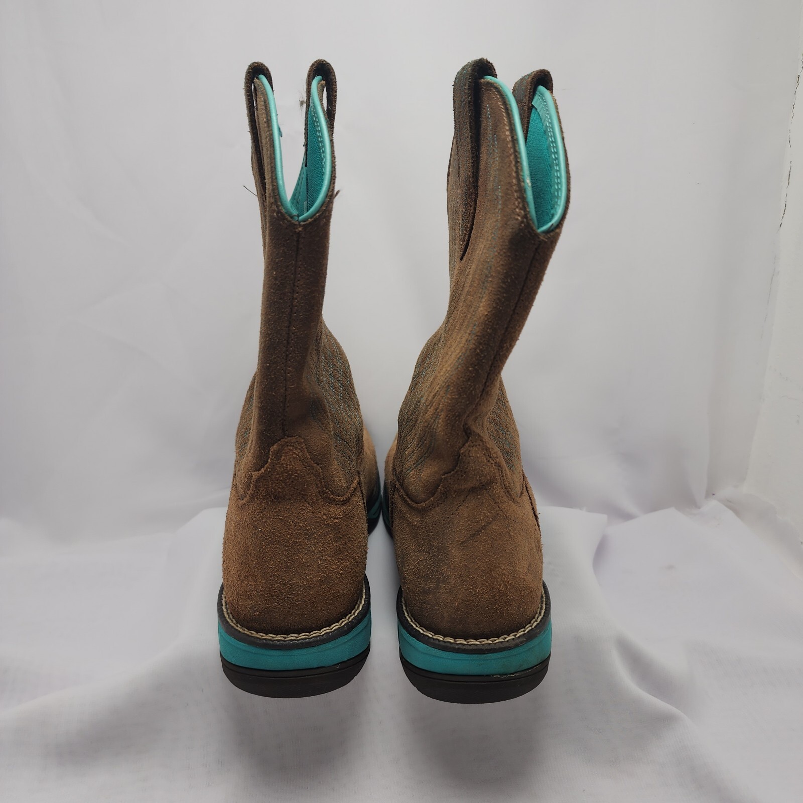 Ariat 10027247 Women's Anthem Eva Cushioned Leather Square Toe Java ...