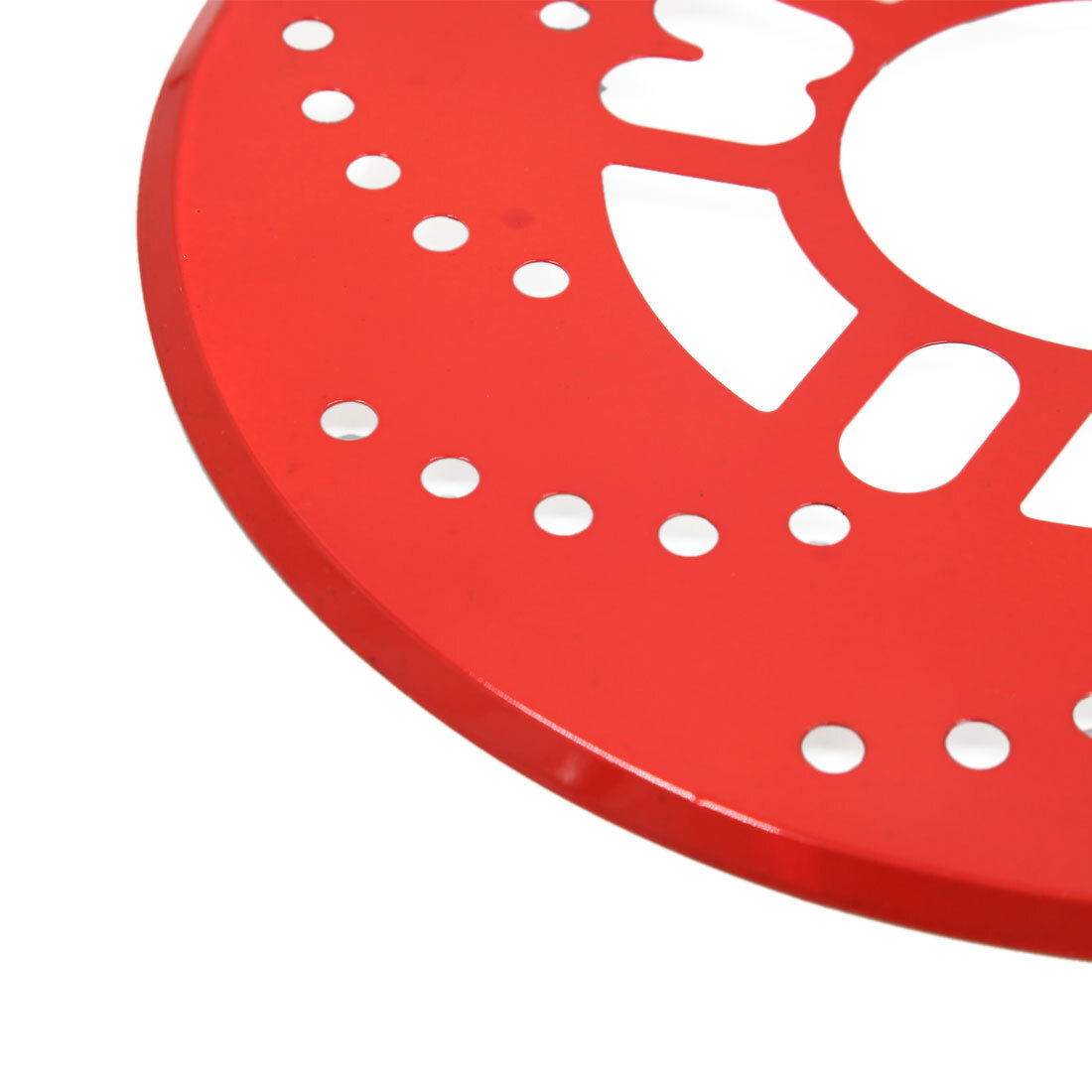Universal Red Metal Vehcile Car Wheel Disc Brake Racing Cover Decor ...