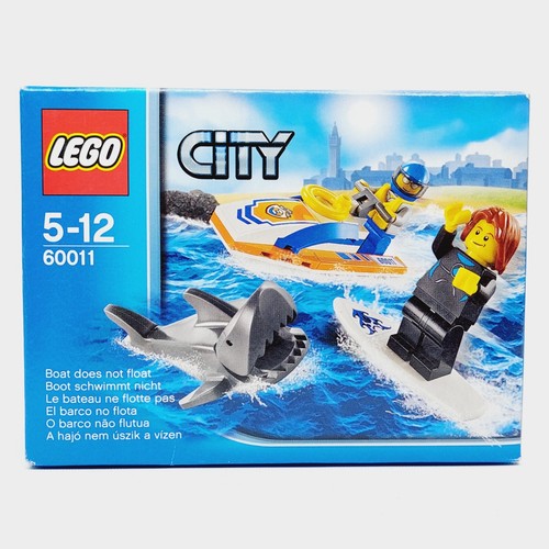 LEGO 60011 City Surfer Rescue Lifeguard Vest Coast Guard Shark ...