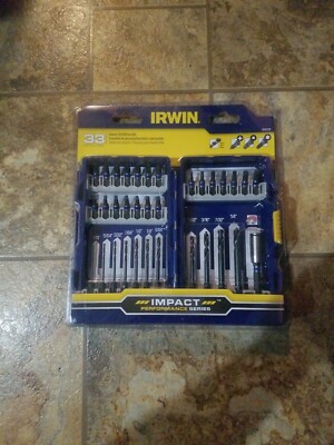 Irwin 1840318 Steel Impact Series Drill & Drive Set 33 Count | eBay
