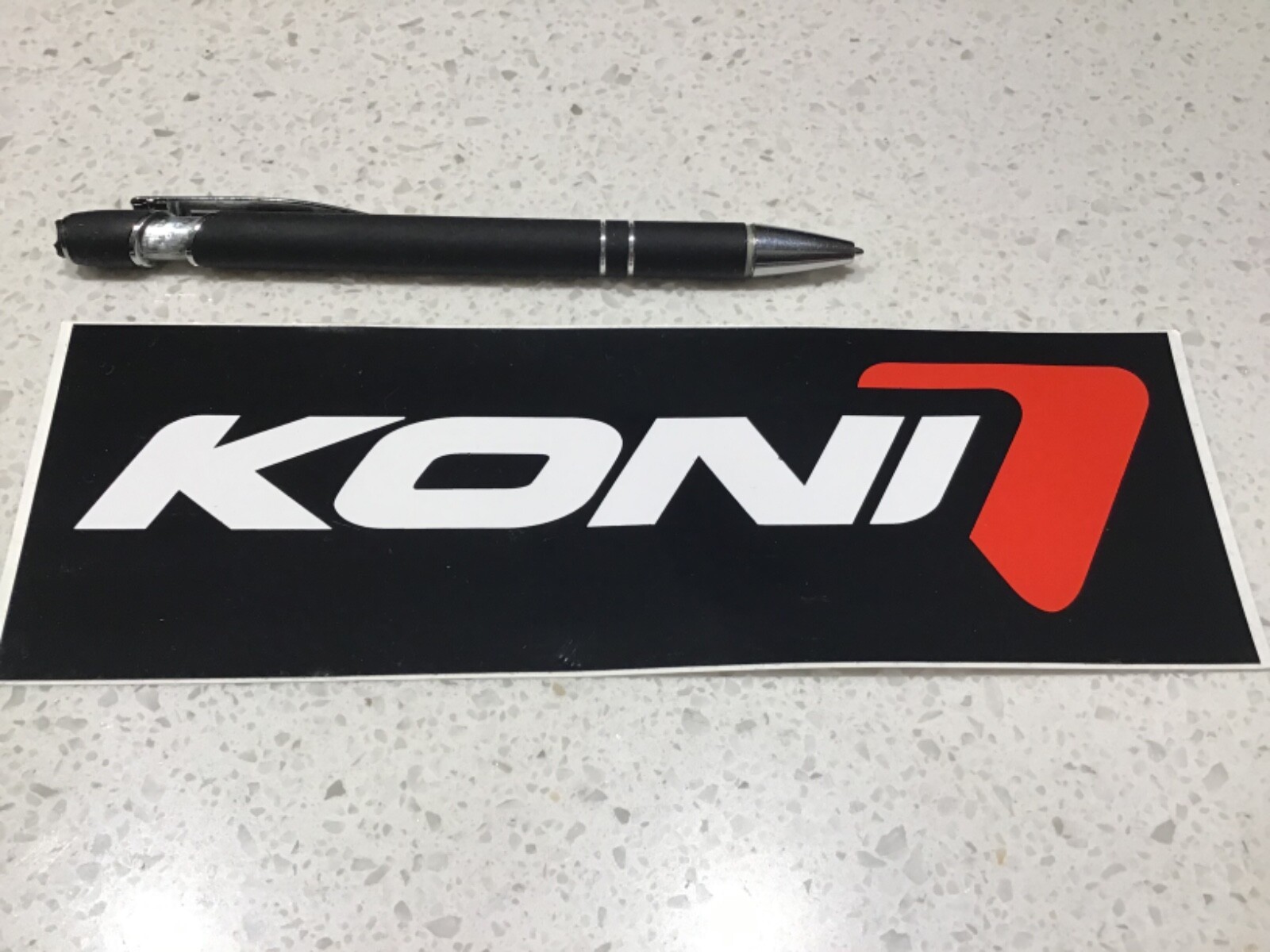 KONI SHOCK ABSORBERS SPRINGS STICKER, NASCAR RALLY V8 DRAG DRIFT CARS ...