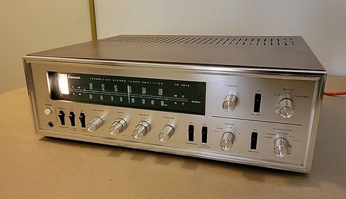 NOS SANSUI TR 707A STEREO RECEIVER W/ ORIGINAL BOX & MOUNTING TEMPLATE ...