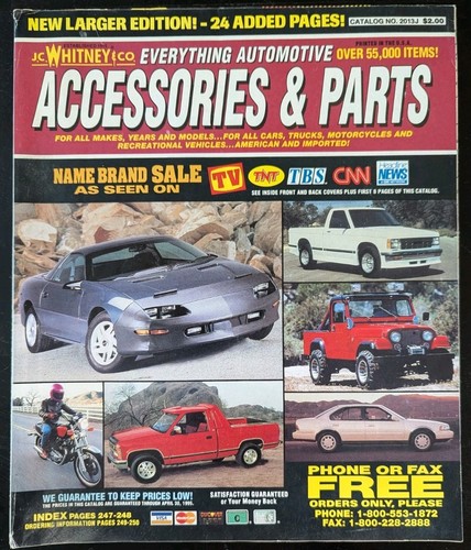 JC Whitney & Co Auto Accessories & Parts Catalog 2013 | eBay