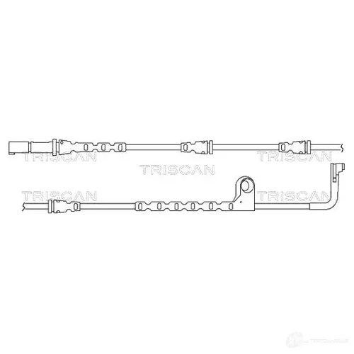 TRISCAN Bremsbelagverschleiß Warnkontakt Für BMW X6 E71 E72 34356789503 ...