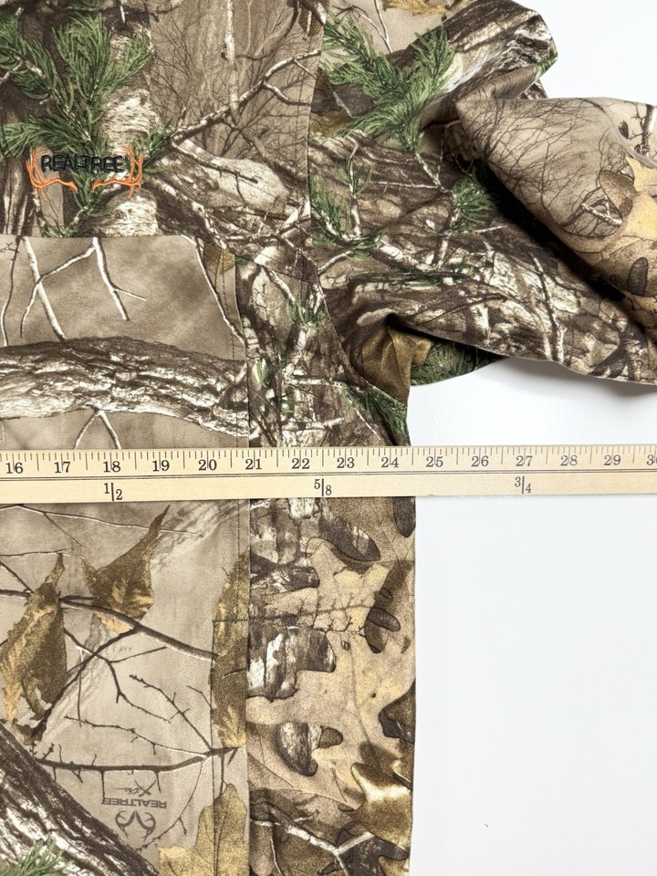 Vintage Realtree Camo Hunting Jacket XL Hooded Insulated Outdoor Coat ...