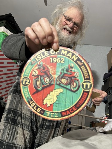 Reproduction 1962 Isle Of Man Tt Races Sign | eBay UK
