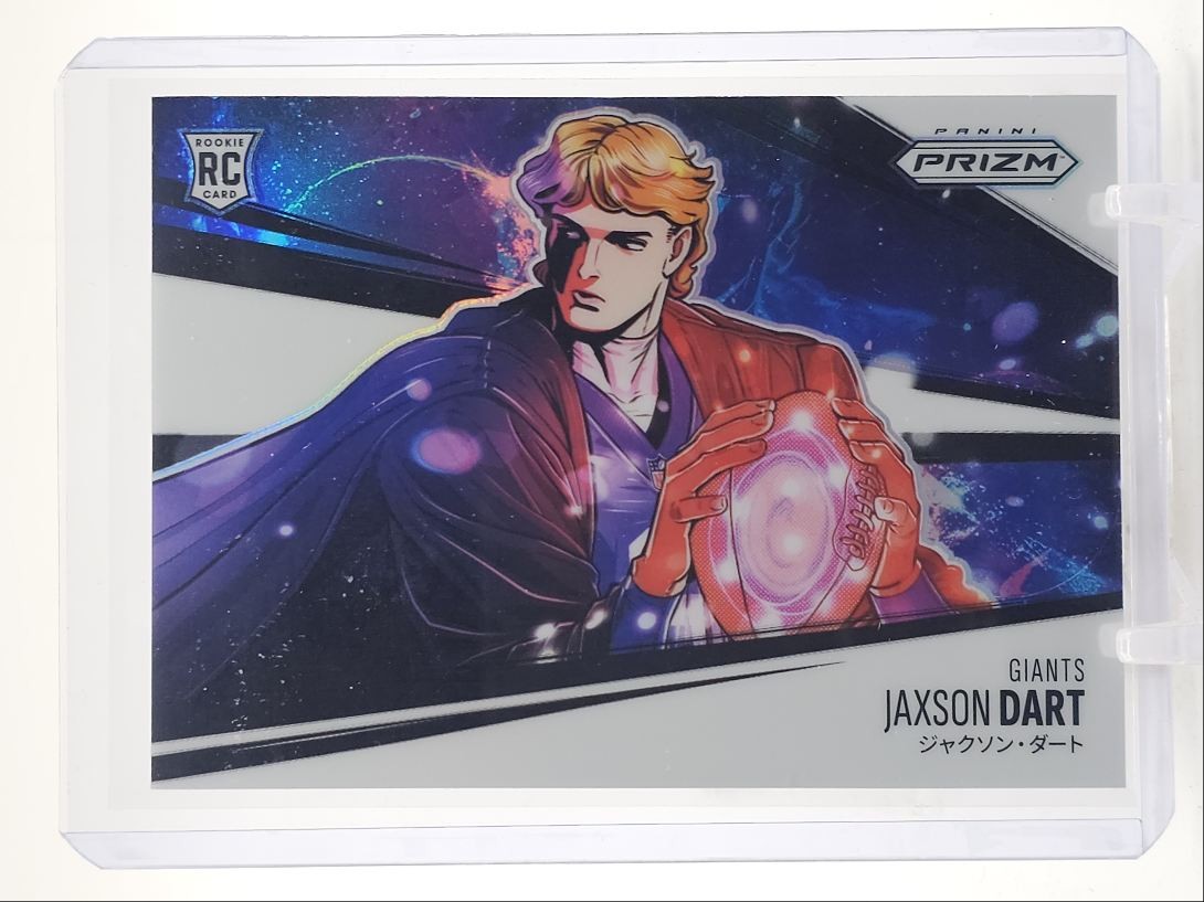 Jaxson Dart 2025 Prizm #14 Manga - Horizontal /(SSP) Price Guide ...