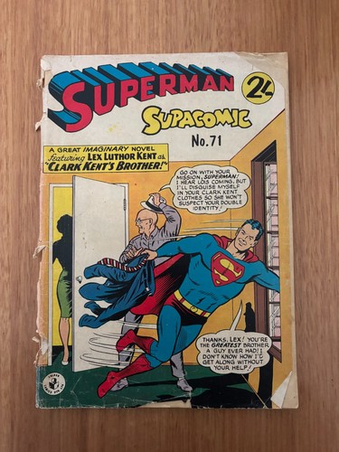 Superman Supacomic #71 Australian edition | eBay Australia