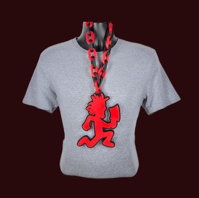 ICP - Insane Clown Posse Juggalo - Logo Hype Fan Chain Necklace Faygo ...
