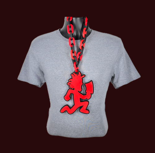 ICP - Insane Clown Posse Juggalo - Logo Hype Fan Chain Necklace Faygo ...