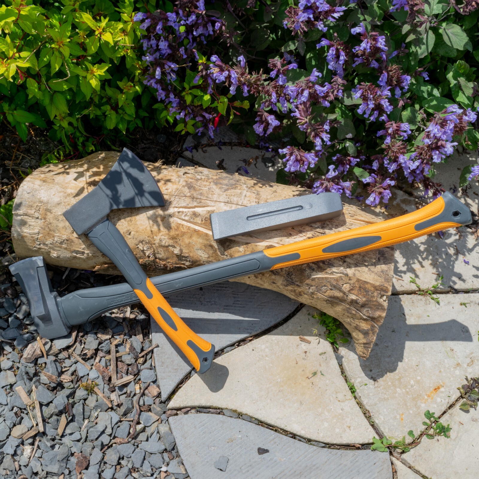 Log Splitting AXE WEDGE HATCHET, Heavy Duty, Chop Fire Wood Tree ...